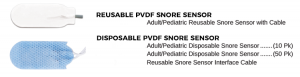 Sleep Study Electrodes - Reusable & Disposable Snore Sensors | Dymedix